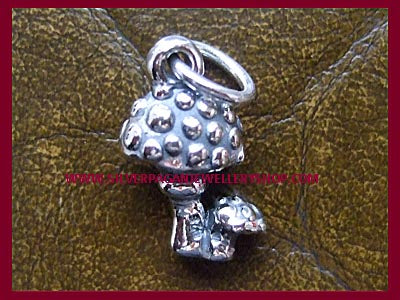 Toadstool Charm – Silver Pagan Jewellery Shop
