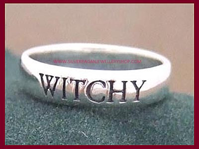 Witchy Ring – Silver Pagan Jewellery Shop